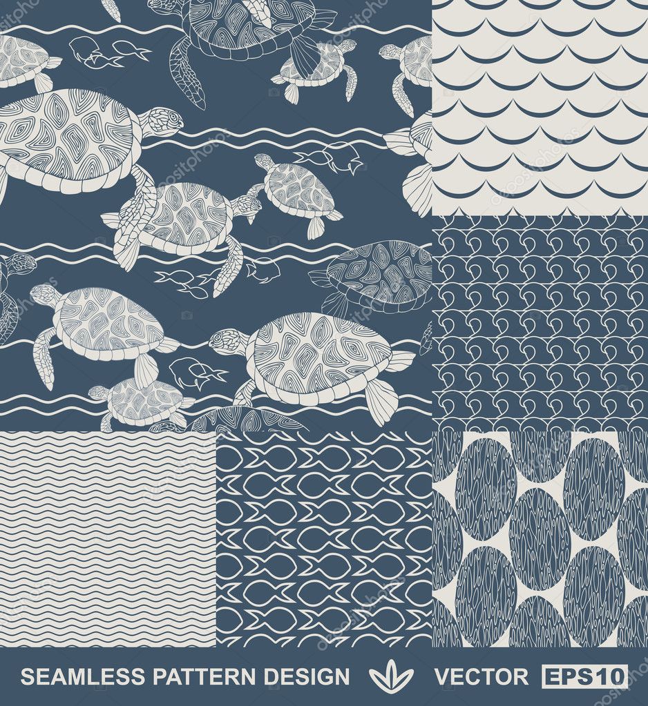 Ocean Themed Patterns - 938x1023 Wallpaper - teahub.io