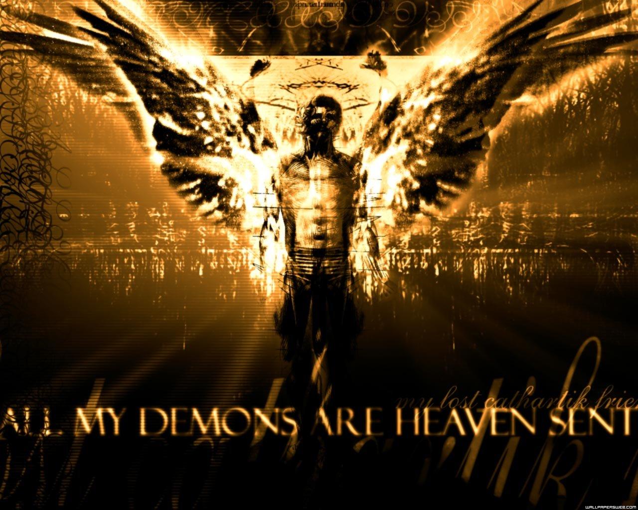 All My Demons Are Heaven Sent - 1280x1024 Wallpaper - teahub.io