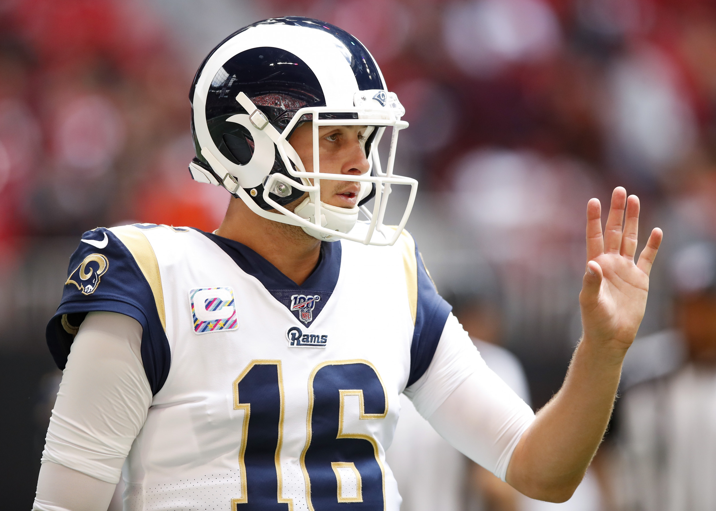 Jared Goff, Los Angeles Rams - Los Angeles Rams - 2500x1785 Wallpaper ...