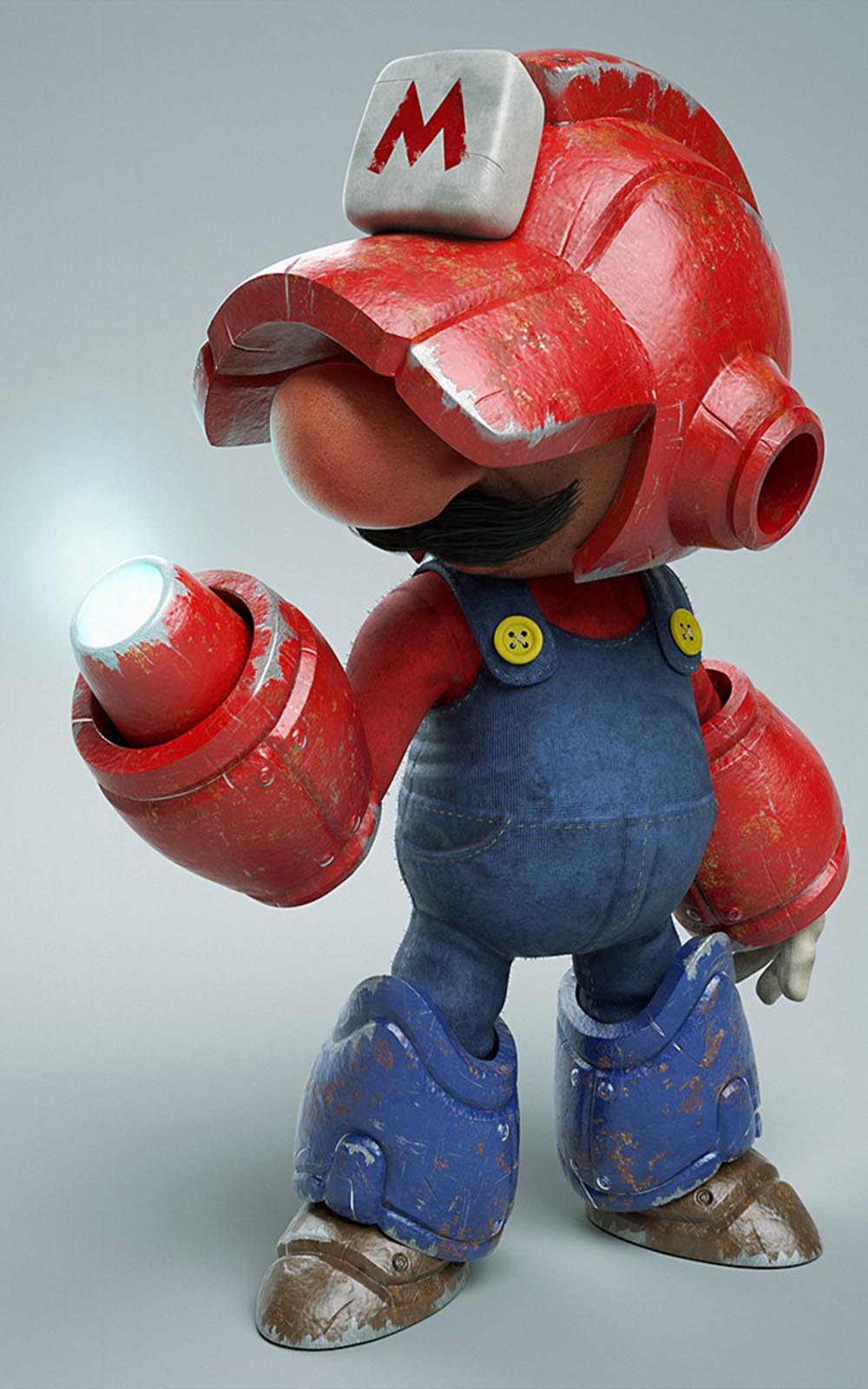 Mega Man Mario - 1000x1600 Wallpaper - teahub.io