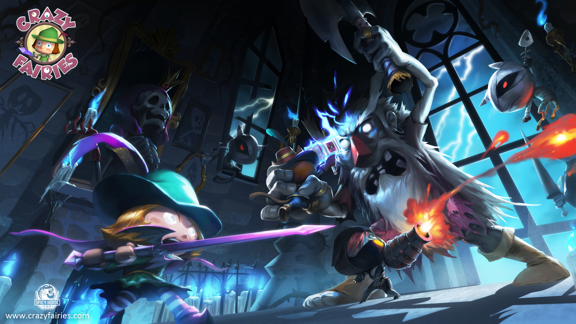 Fairies Fighting - 1920x1080 Wallpaper - teahub.io