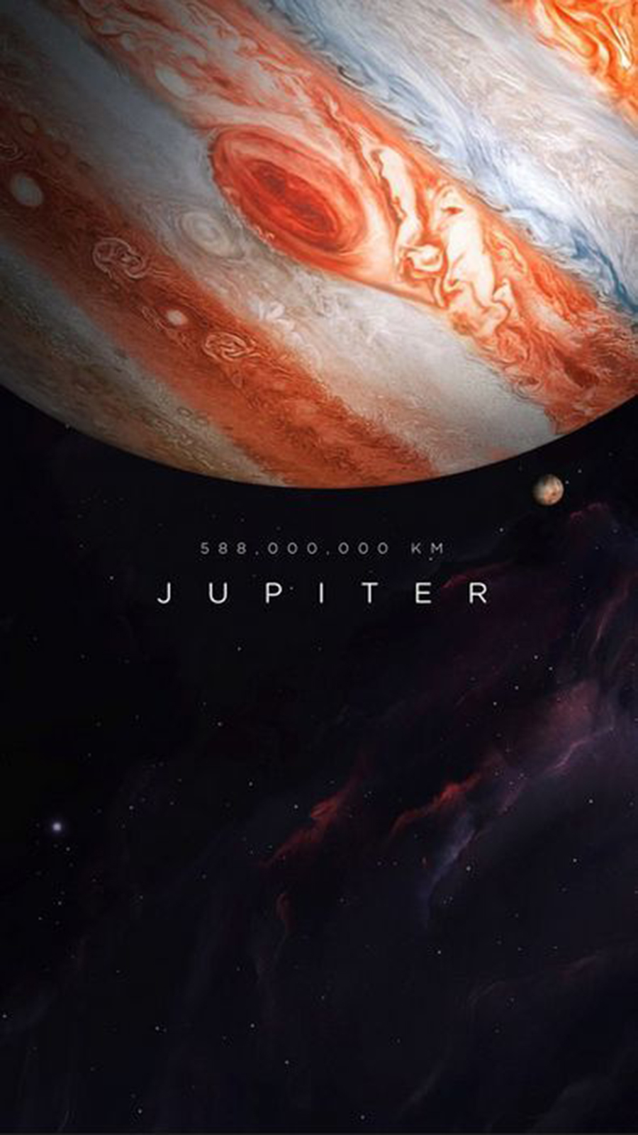Jupiter Iphone Wallpaper Hd - 900x1600 Wallpaper - teahub.io
