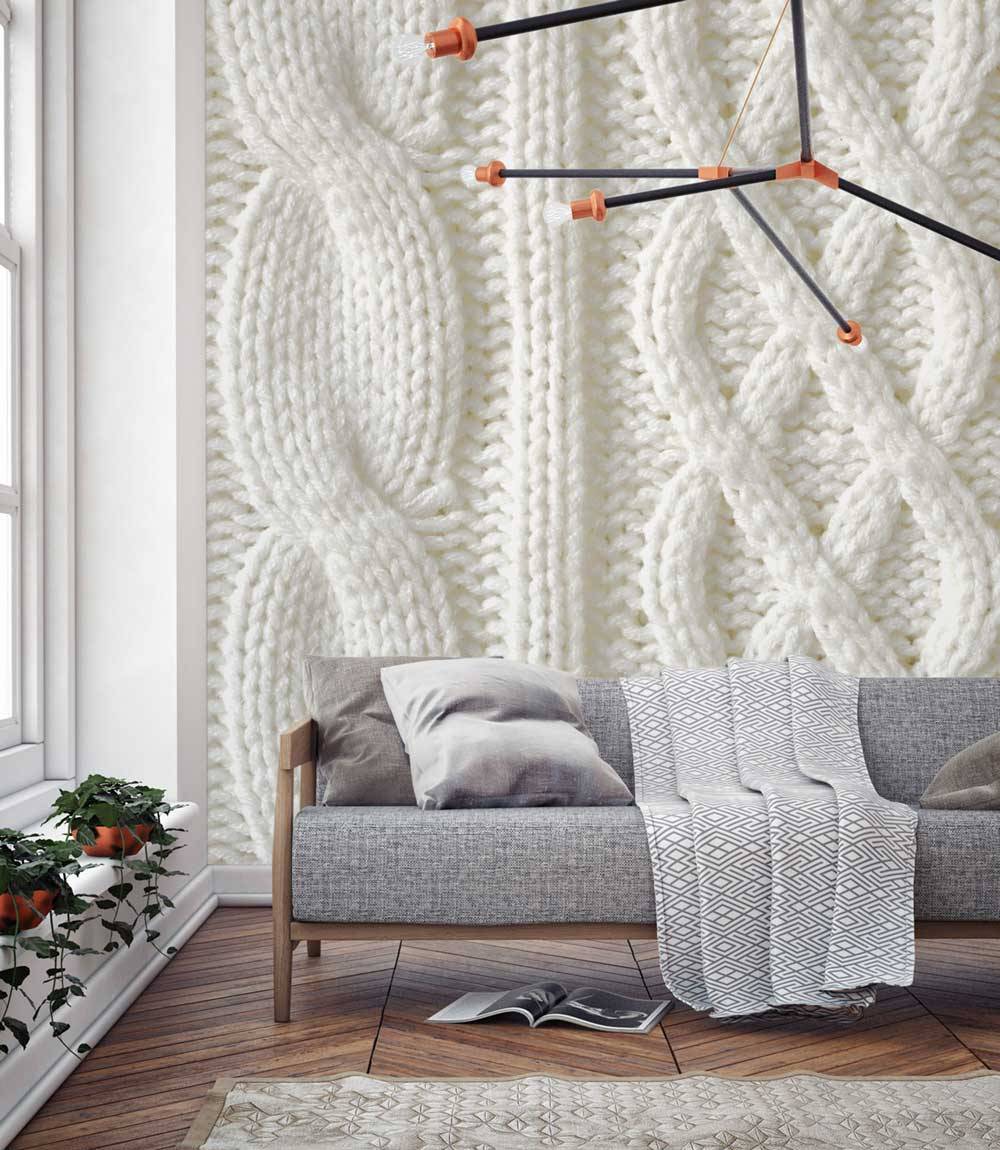 Knit Wall Mural - 1000x1150 Wallpaper - teahub.io