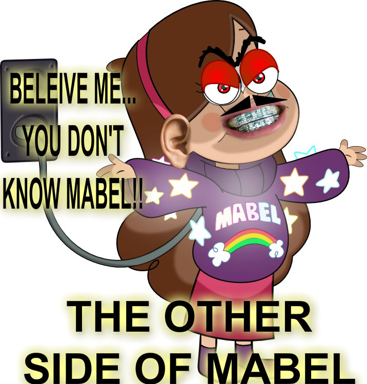 The Not So Happy Side Of Mabel - Mabel Gravity Falls Png - 716x749 ...