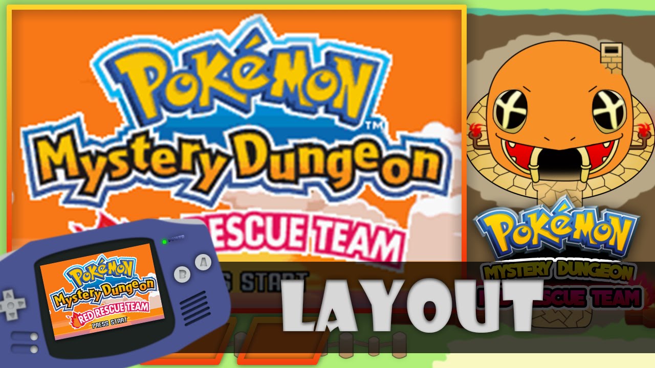 Pokémon Mystery Dungeon: Blue Rescue Team And Red Rescue - 1280x720 ...