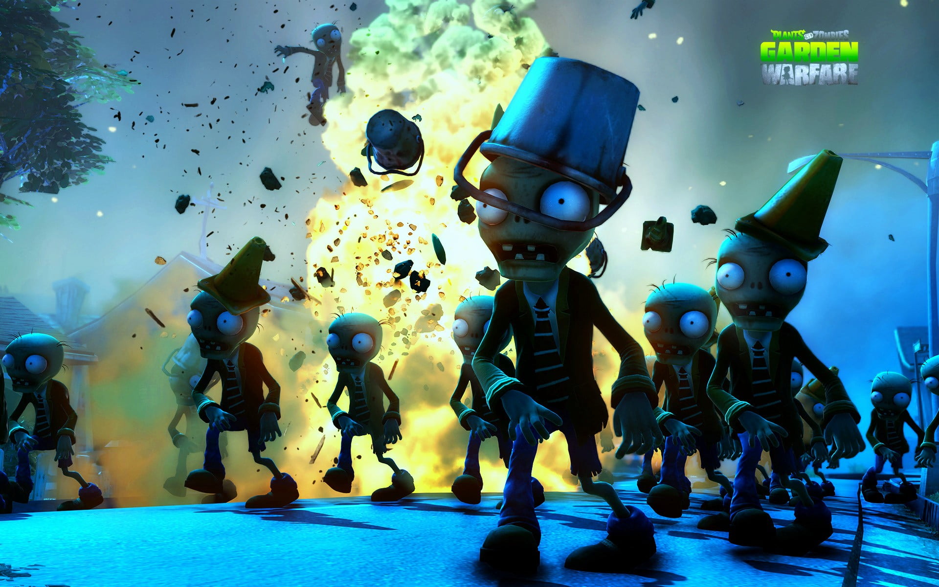 Plants Vs Zombies Backgrounds - 1920x1200 Wallpaper - teahub.io