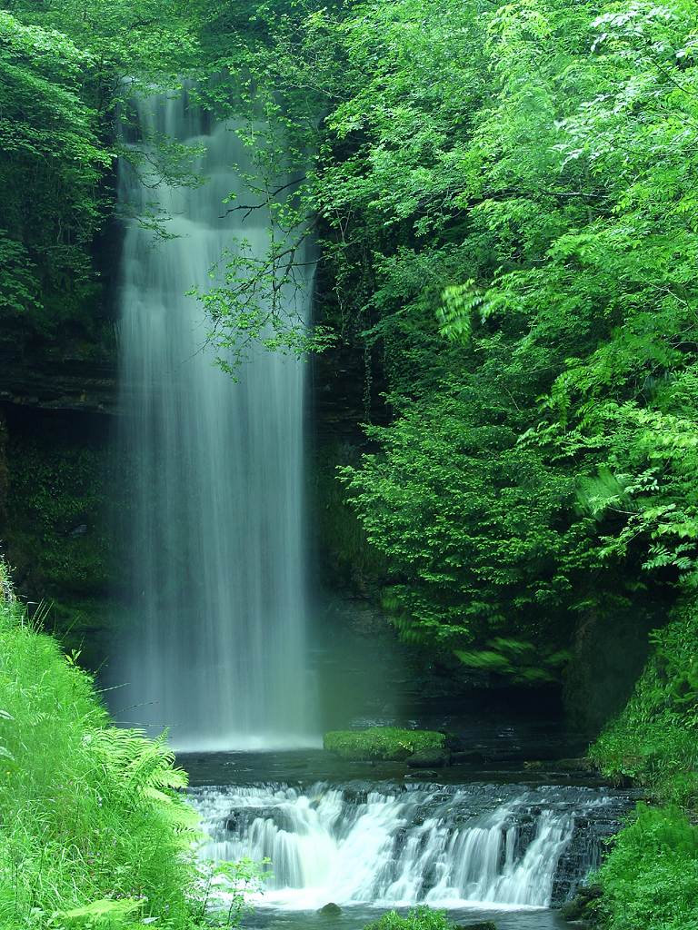 Glencar Waterfall01 - Moving Waterfall Animated Gif - 768x1024 ...
