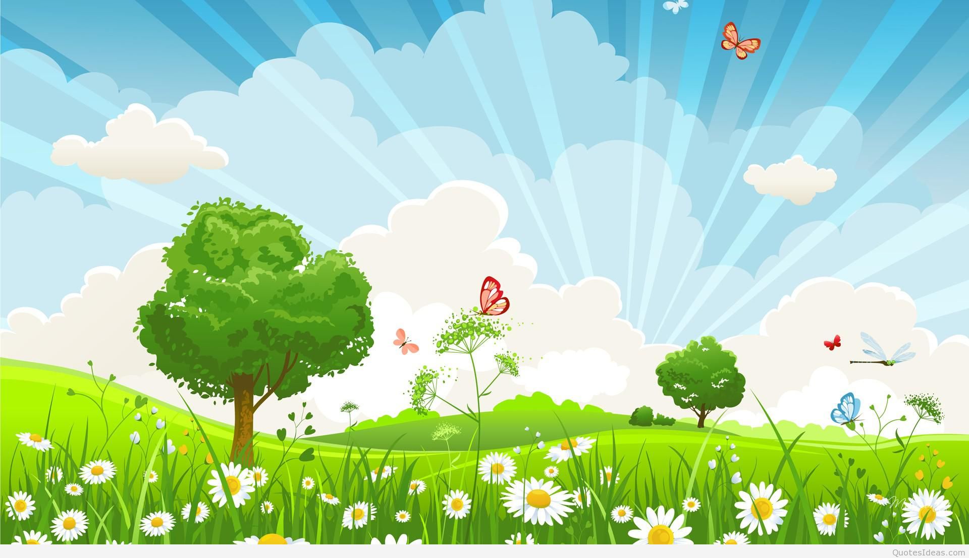 Summer Rays Wallpaper Hd Wallpapers Summer Wallpaper - Пейзаж Лета - 1920x1107 Wallpaper - teahub.io