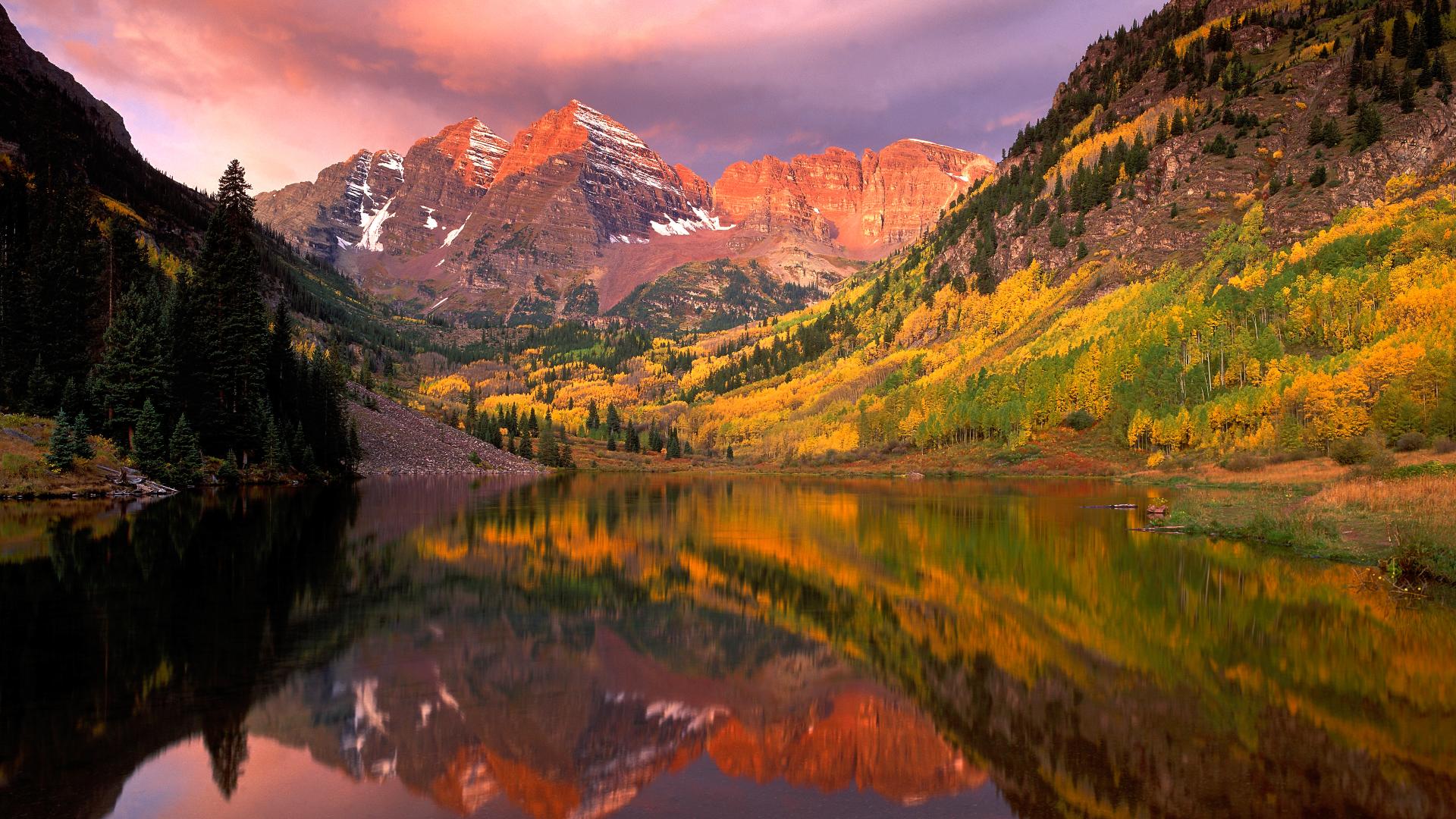 Maroon Bells - 1920x1080 Wallpaper - teahub.io