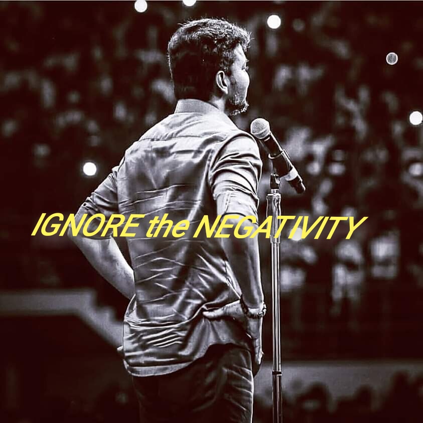 Ignore Negativity Vijay Quotes - 843x843 Wallpaper - teahub.io
