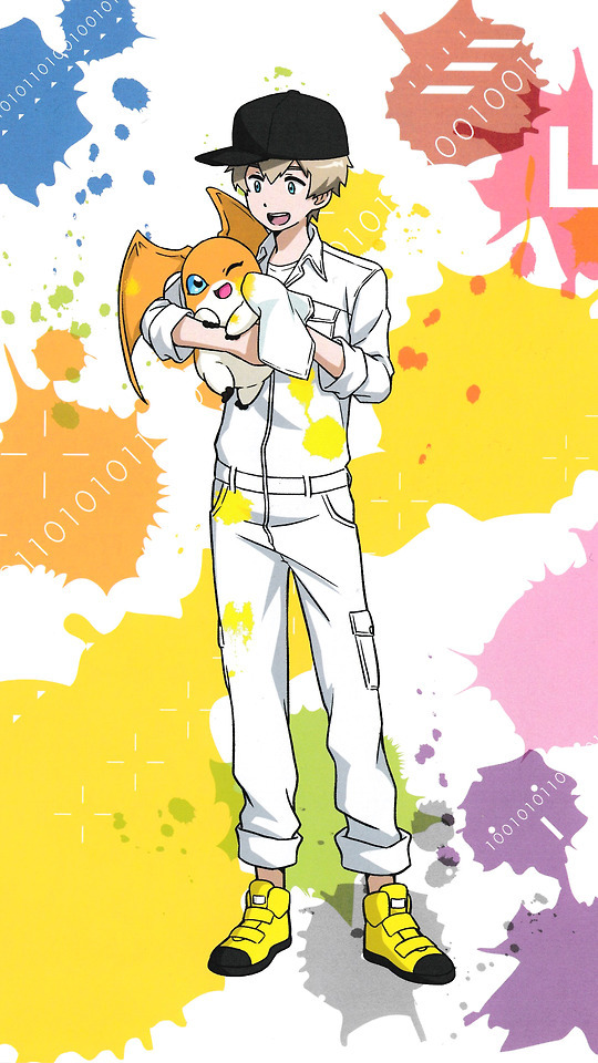 Takeru Takaishi Takeru Digimon Tri - 540x960 Wallpaper - teahub.io