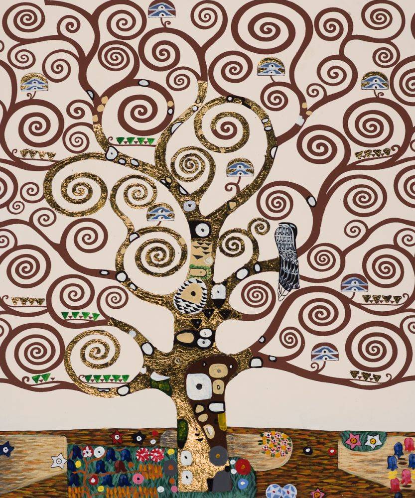 Tree Of Life - Gustav Klimt Tree Of Life - 833x1000 Wallpaper - teahub.io