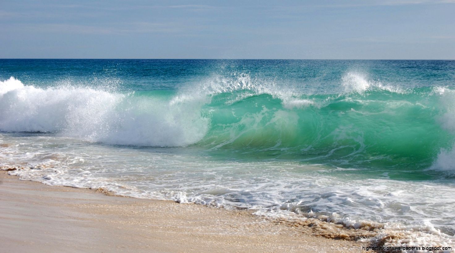 Tropical Beach With Waves - 1472x819 Wallpaper - teahub.io Tropical Beach With Waves - 1472x819 Wallpaper - teahub.io