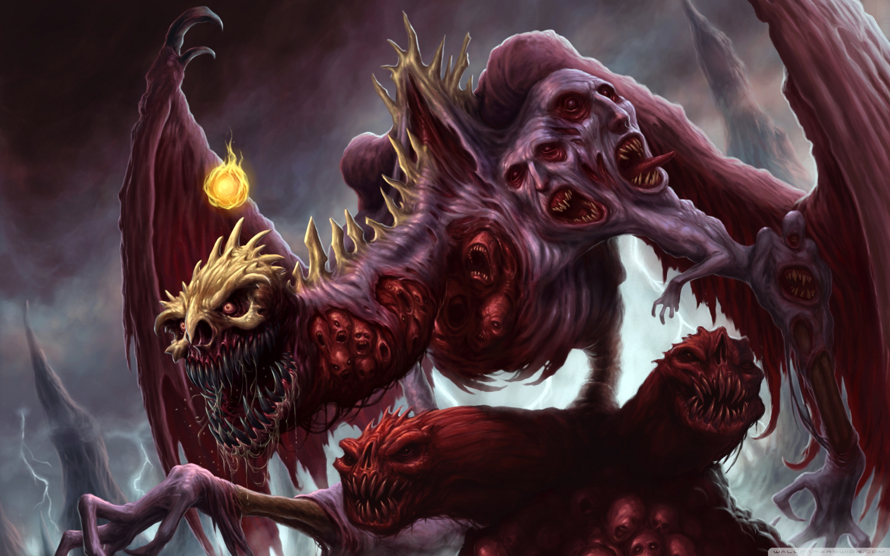 Anime Evil Creatures - 2880x1800 Wallpaper - teahub.io