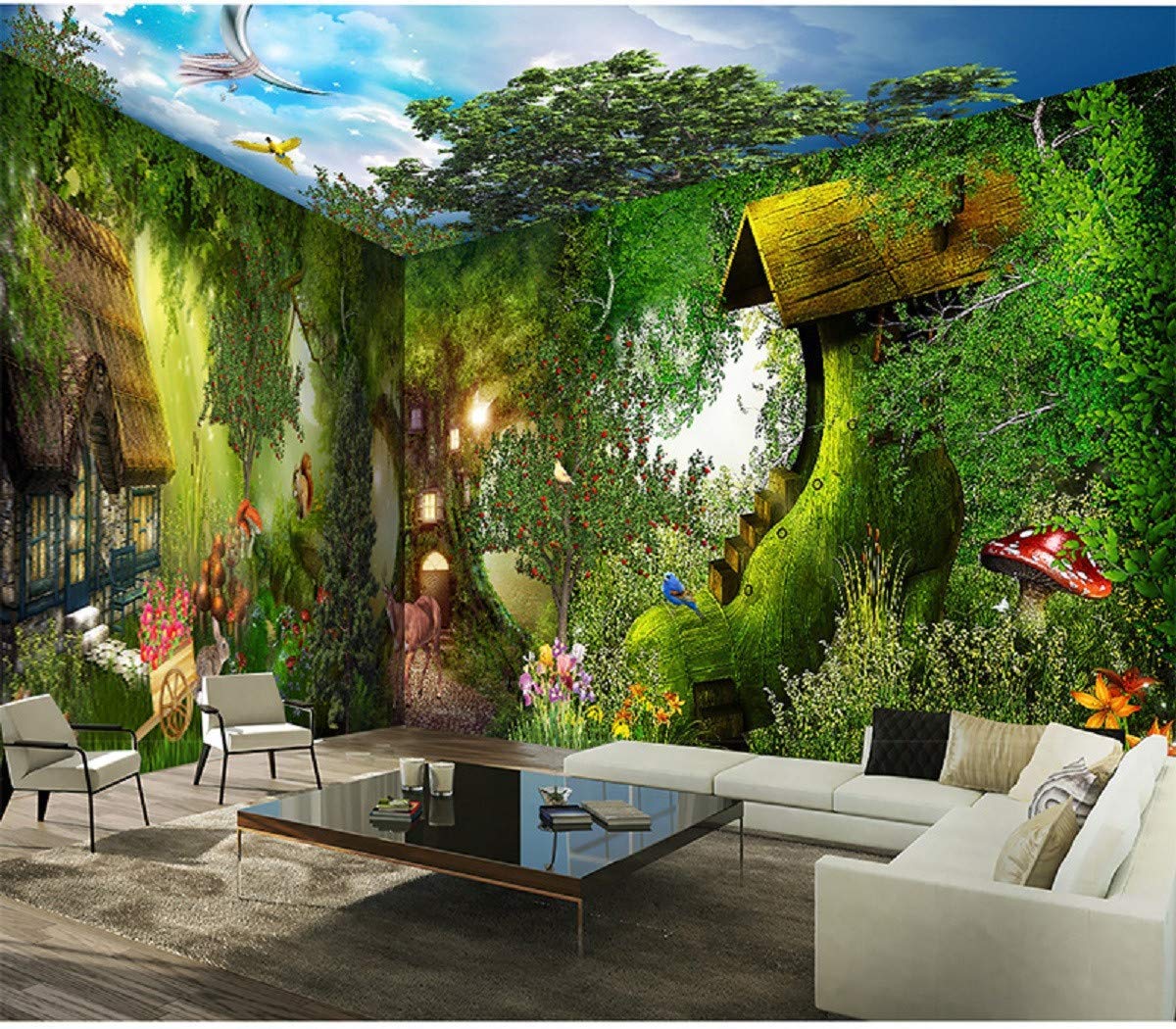 3d Forest - 1200x1050 Wallpaper - teahub.io