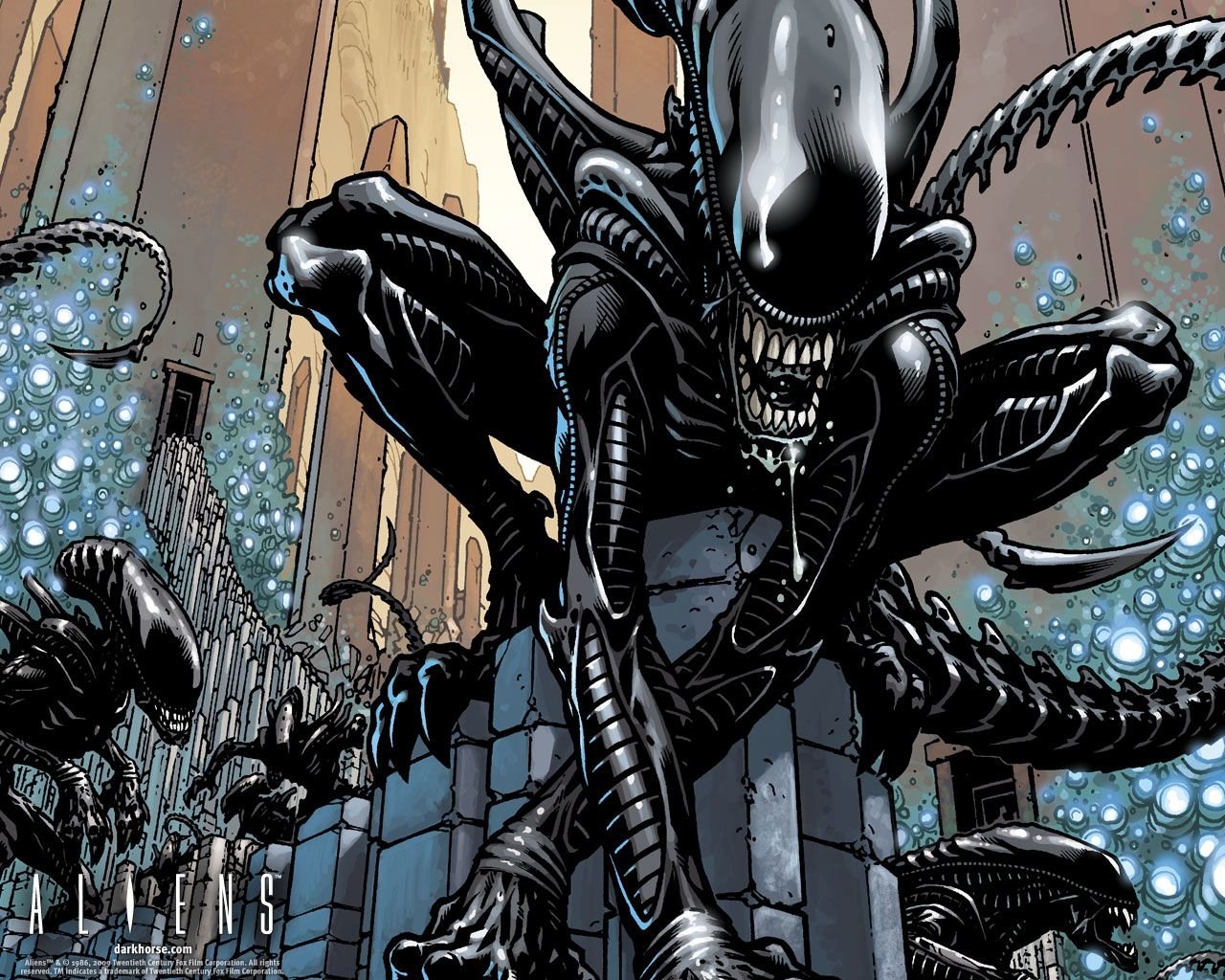Aliens Comic - 1280x1024 Wallpaper - teahub.io