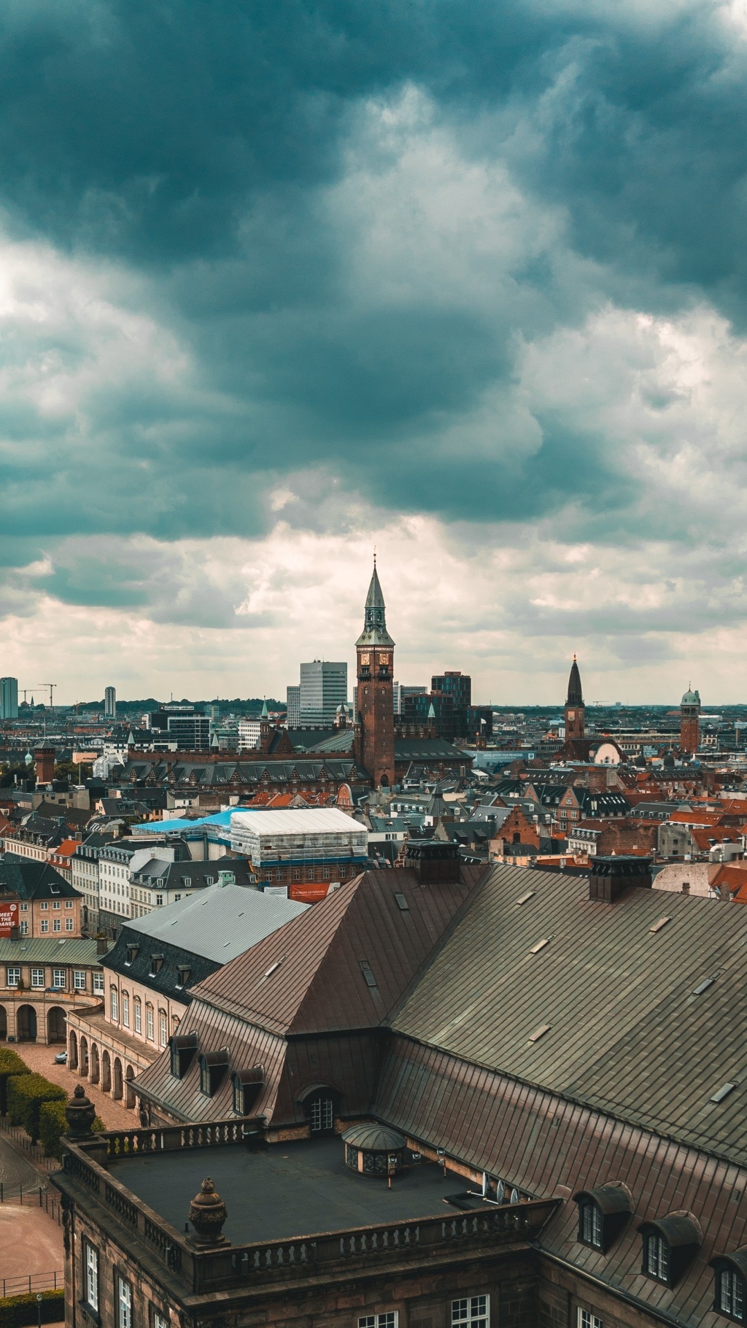 Denmark Copenhagen, Buildings, Architecture, Clouds - 1080x1920 ...