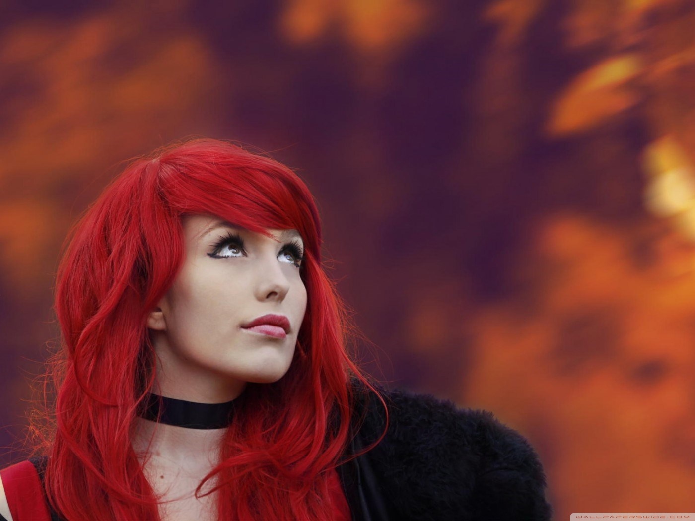 Sexy Redhead Headshot 1400x1050 Wallpaper 