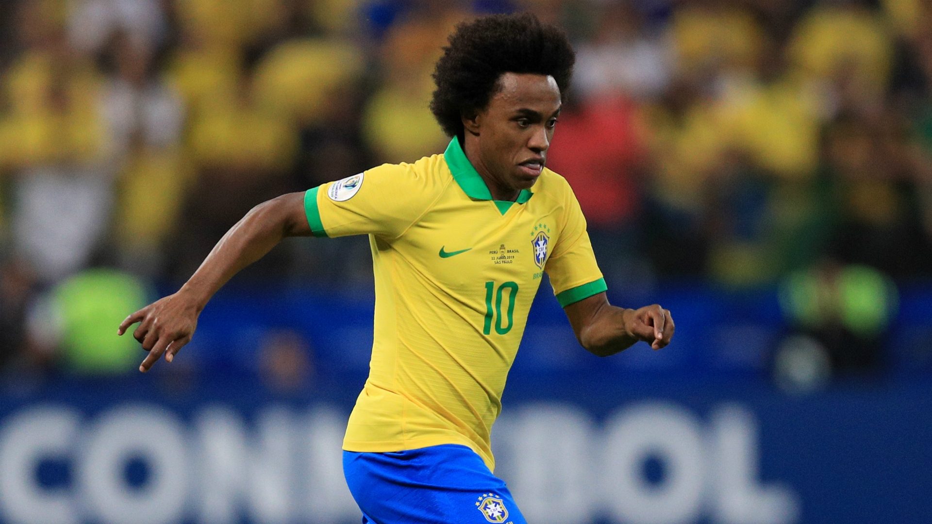 Brazil Attacker Willian - Willian Copa America 2019 - 1920x1080 ...