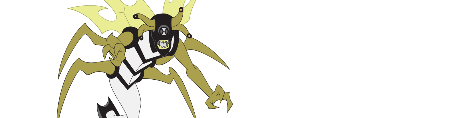 Clipart Pen Ten - Classic Ben 10 Stinkfly - 1600x412 Wallpaper - teahub.io