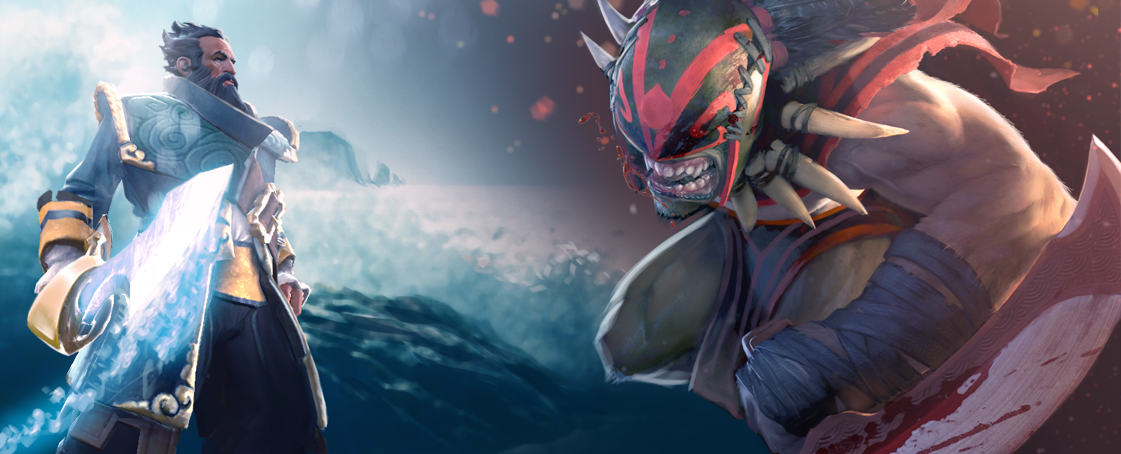 Dota 2 Wallpaper - Facebook Banner Dota 2 - 1595x646 Wallpaper - teahub.io