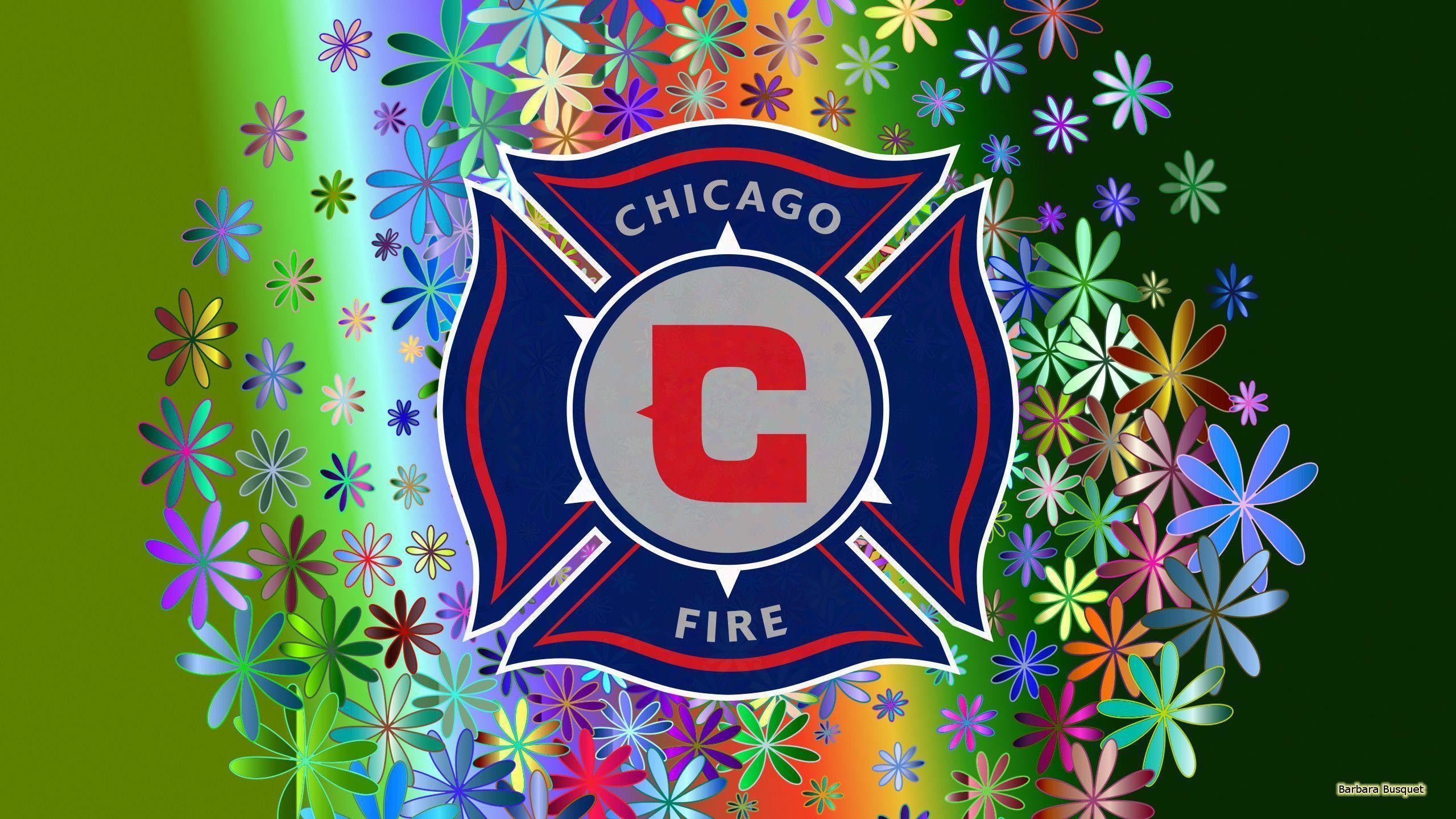 Chicago Fire Soccer Club - Chicago Fire Team Logo - 2560x1440 Wallpaper ...