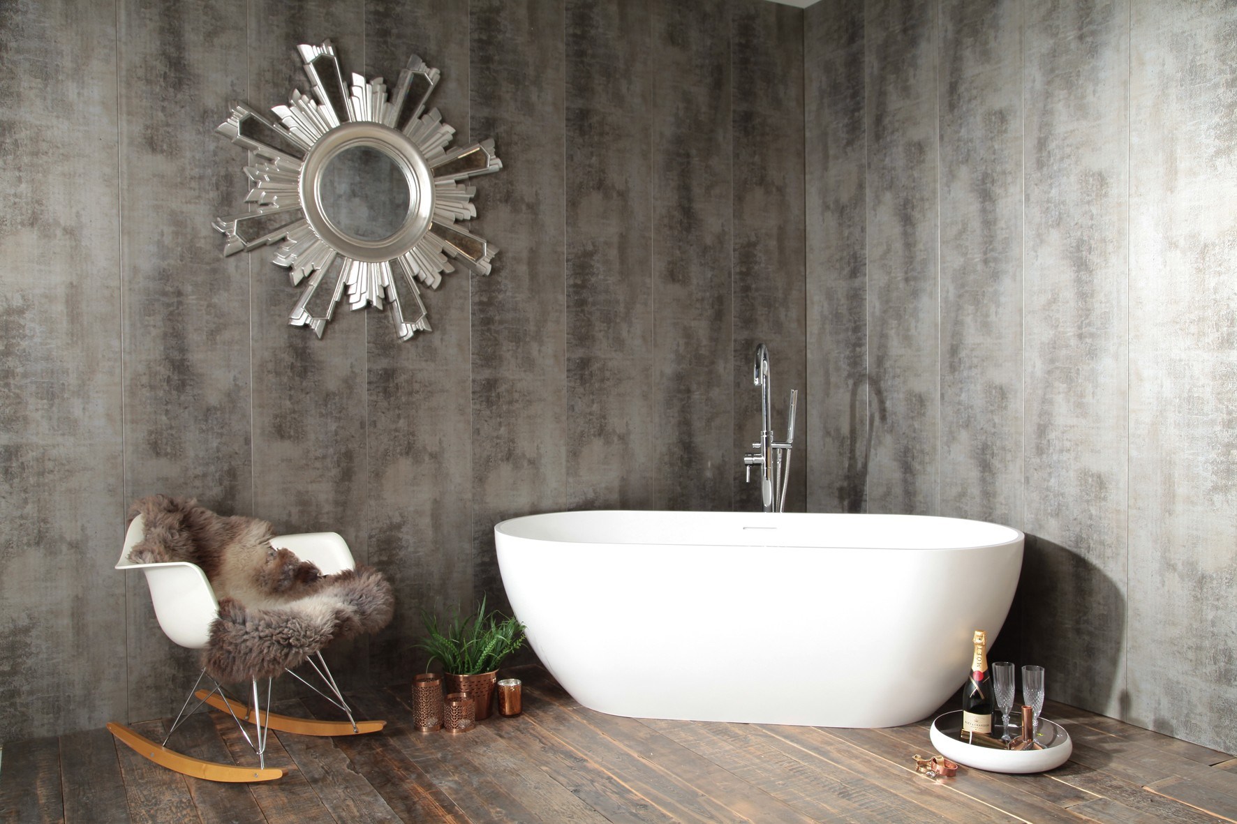 Alternatives To Tiling Your Bathrooms - Bathroom Wall Cladding Ideas ...