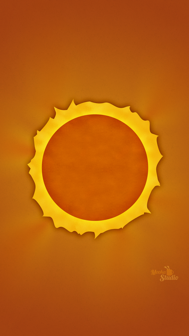 Sun Iphone Wallpaper - Circle - 640x1136 Wallpaper - teahub.io