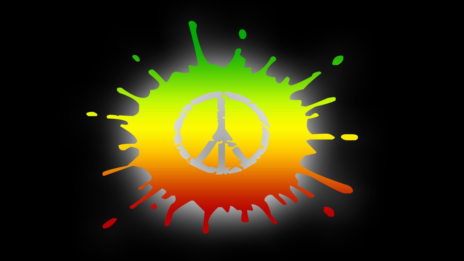 Peace Rasta - 1600x900 Wallpaper - teahub.io