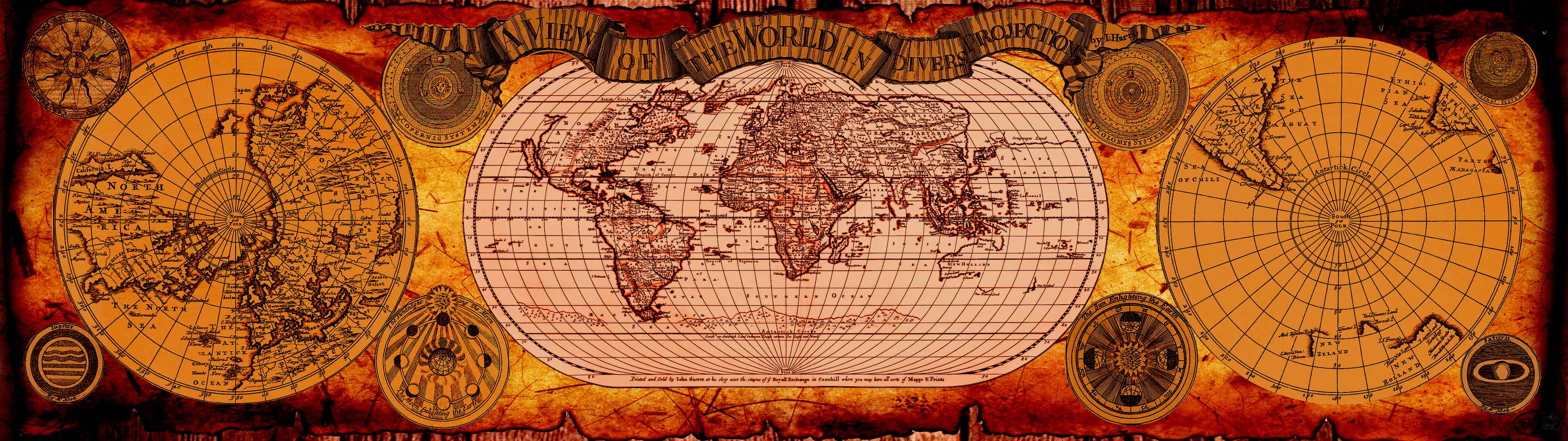 Vintage World Map Dual Monitor Wallpaper - Dual Monitor Wallpaper World ... Vintage World Map Dual Monitor Wallpaper - Dual Monitor Wallpaper World ...