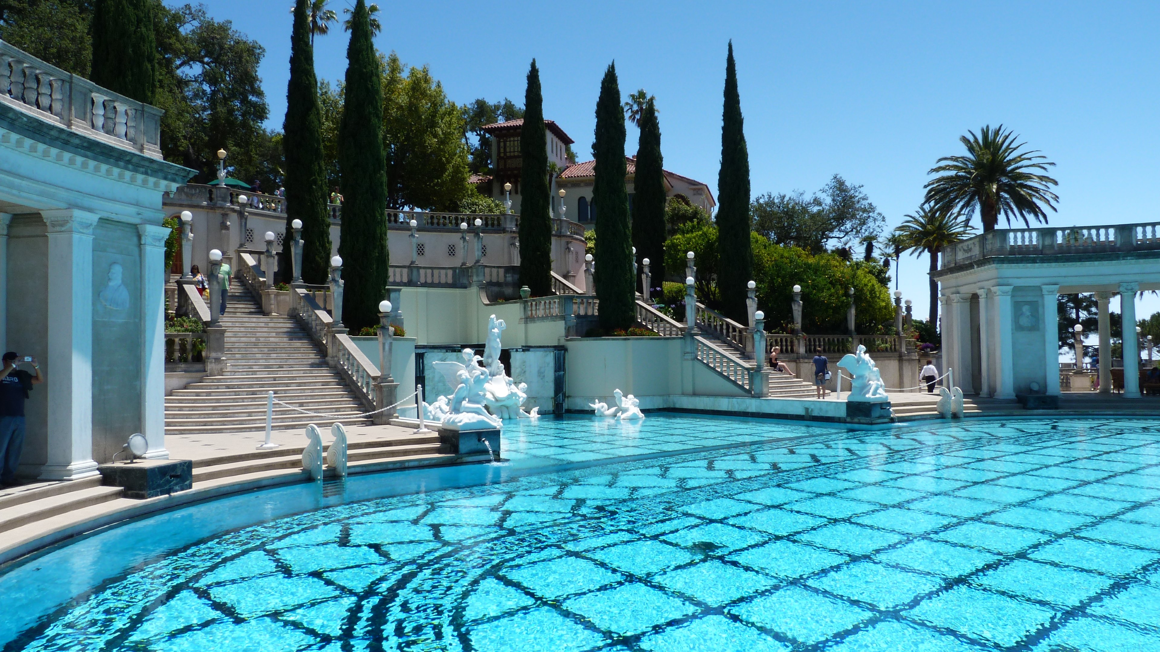 Hearst Castle, Neptune Pool - 3840x2160 Wallpaper - teahub.io