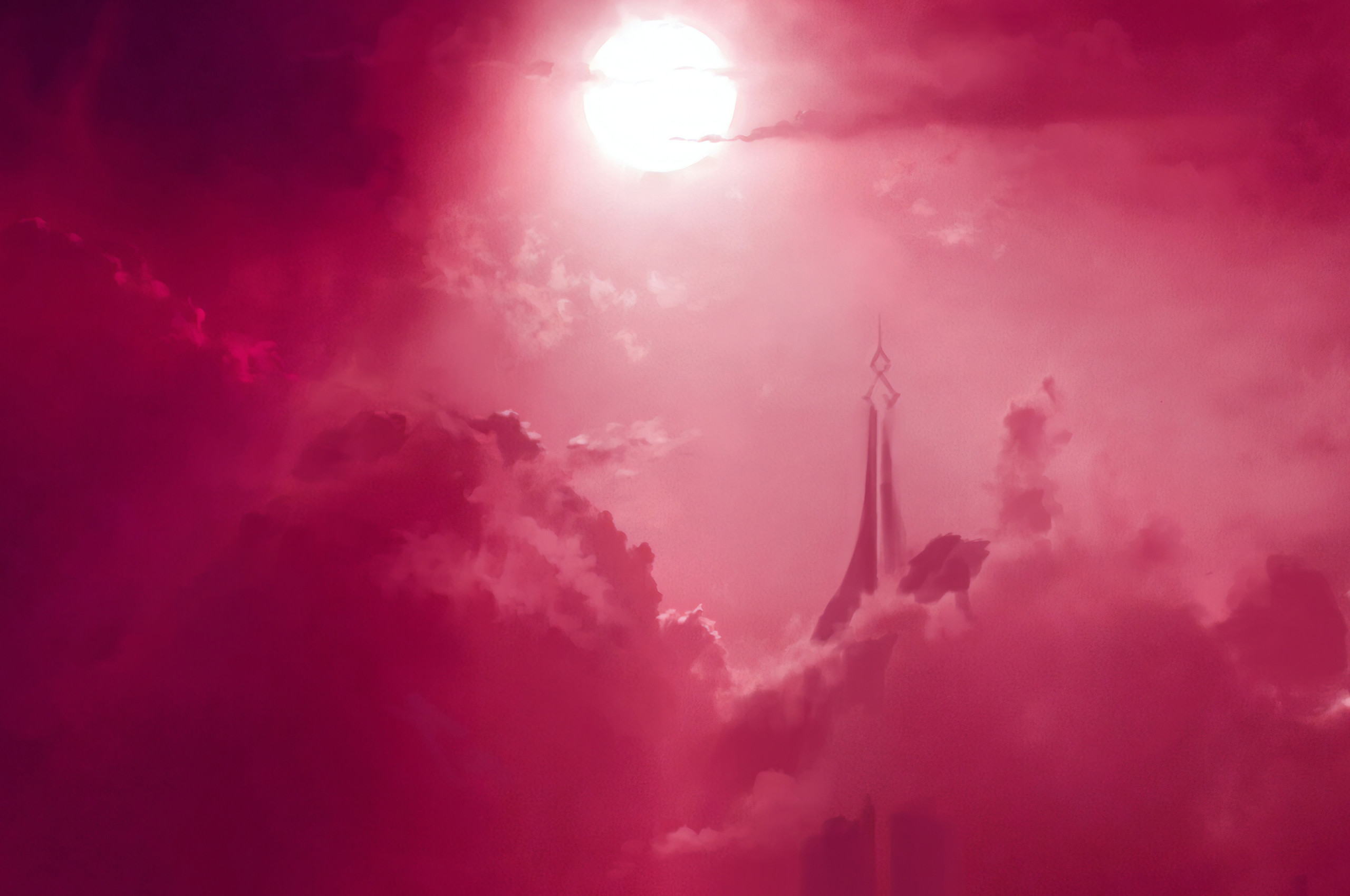 Pink Sky 4k - 2560x1700 Wallpaper - teahub.io