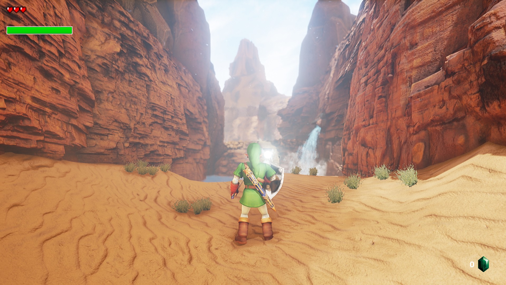 Ocarina Of Time Gerudo Valley Heart Piece at Edwin Hare blog