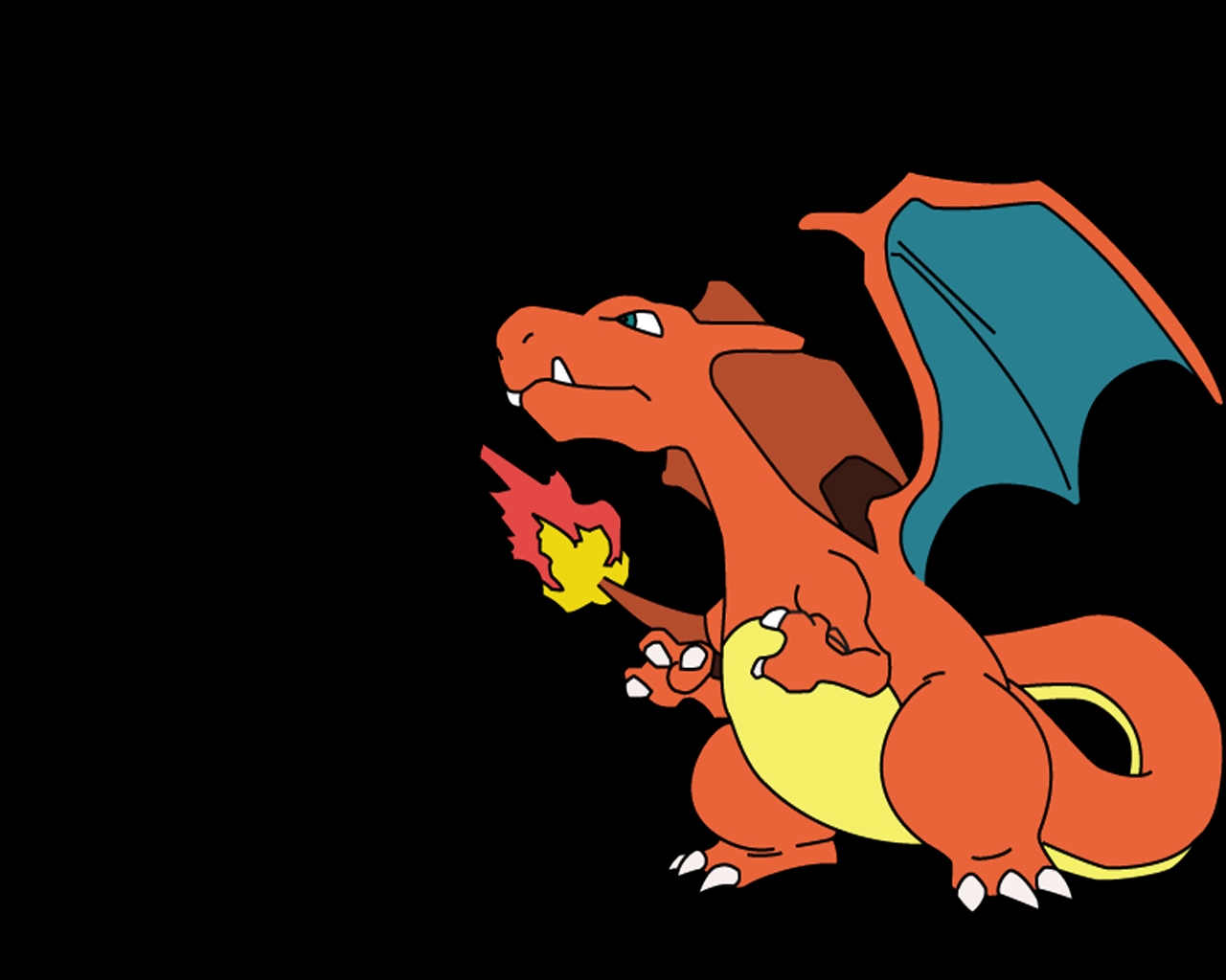 Charizard Red Version Hd - 1280x1024 Wallpaper - teahub.io