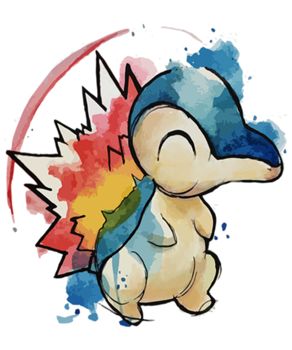 Cyndaquil Art - 1024x1229 Wallpaper - teahub.io