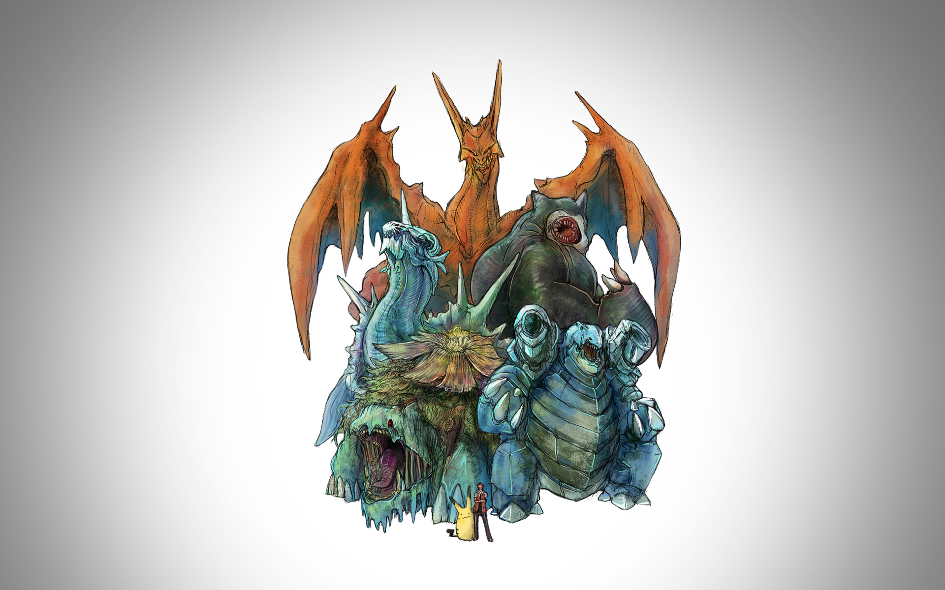 Mega Evolution Pokemon Backgrounds - 1920x1200 Wallpaper - teahub.io