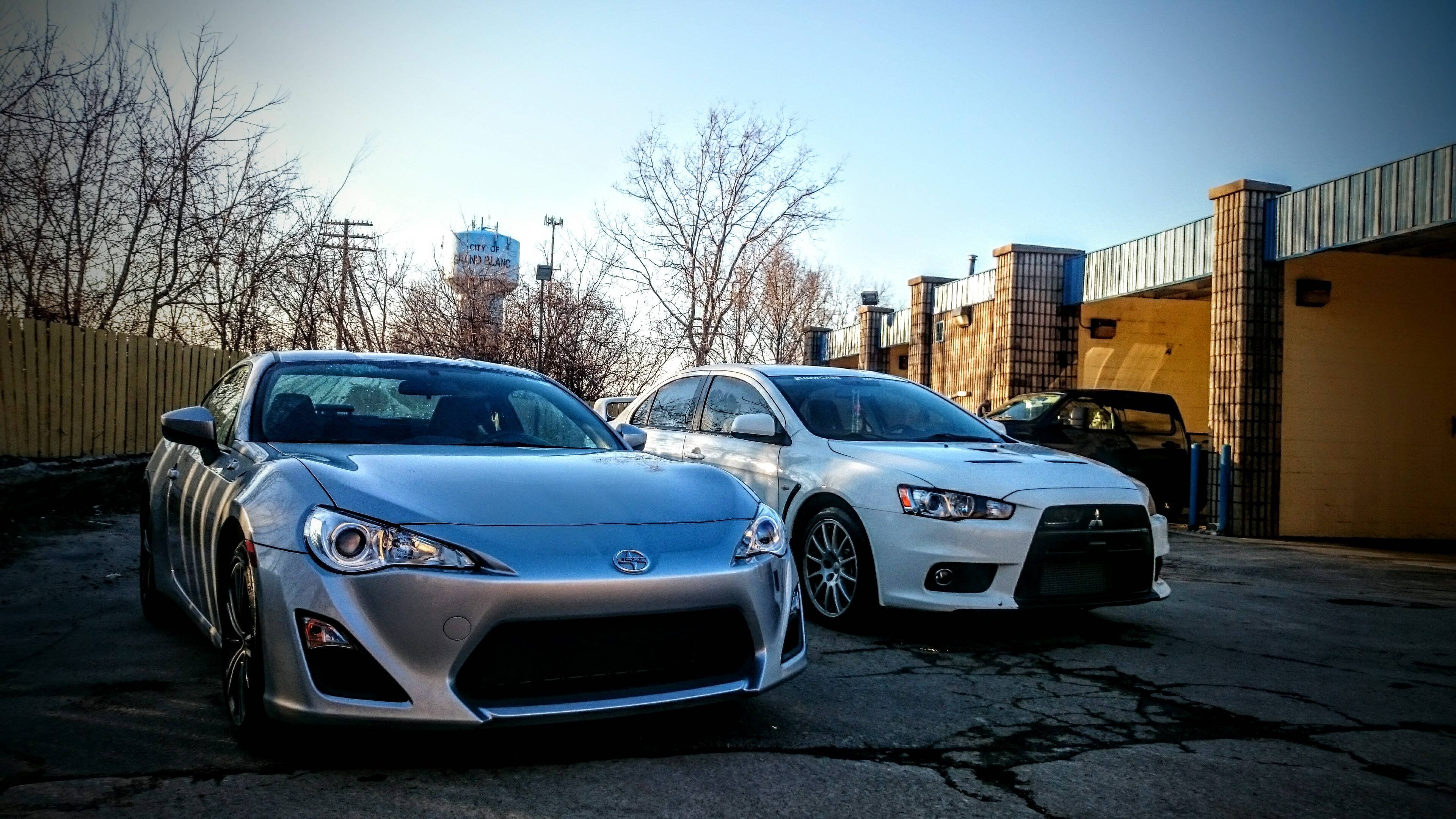 Frs And Evo X Wallpaper - 3840x2160 Wallpaper - teahub.io