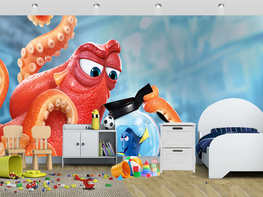 Octopus Holding Dory Wallpaper Kids - Finding Dory - 838x629 Wallpaper ...