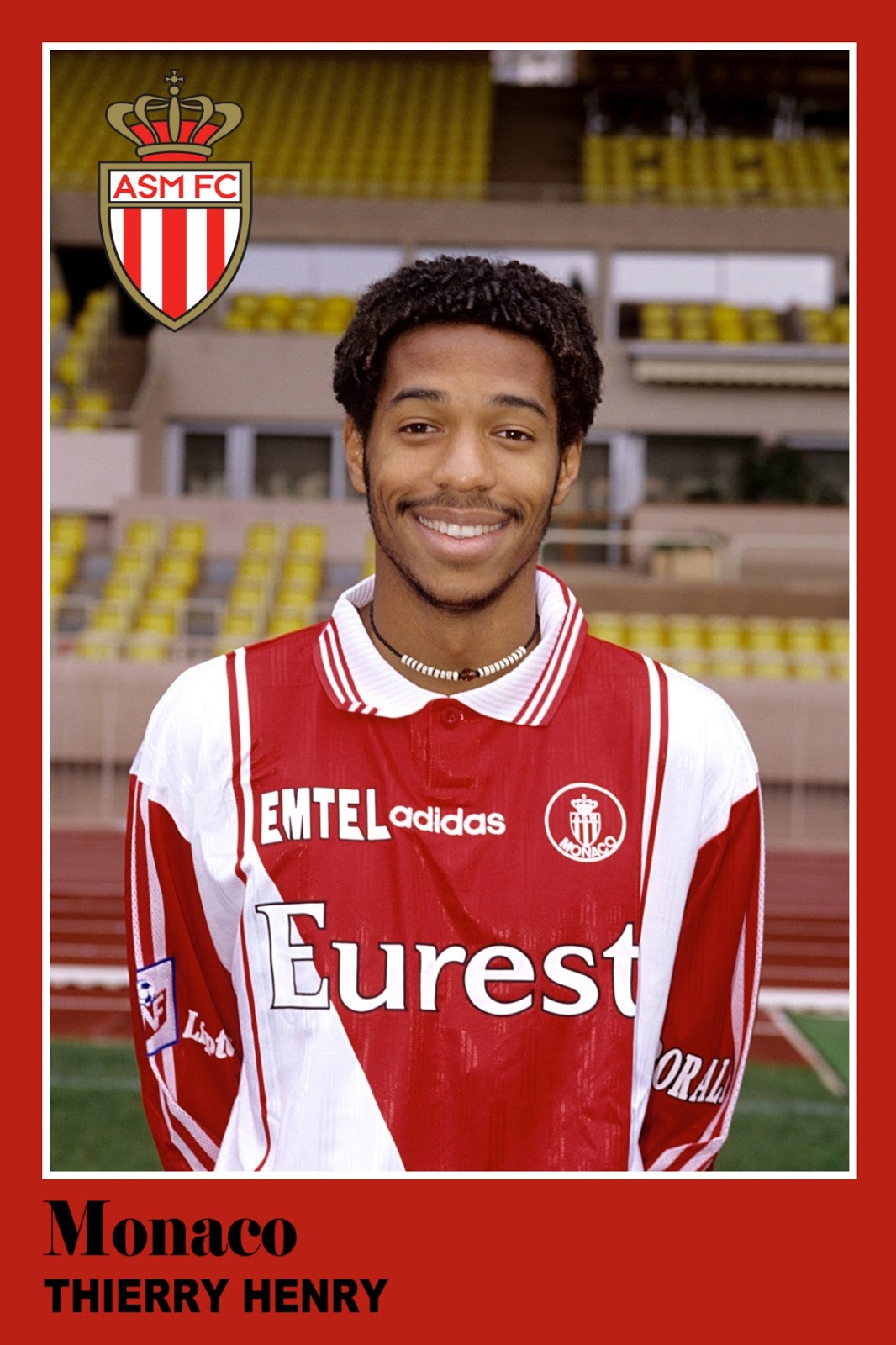 Thierry Henry Monaco 1994 - 1066x1600 Wallpaper - teahub.io