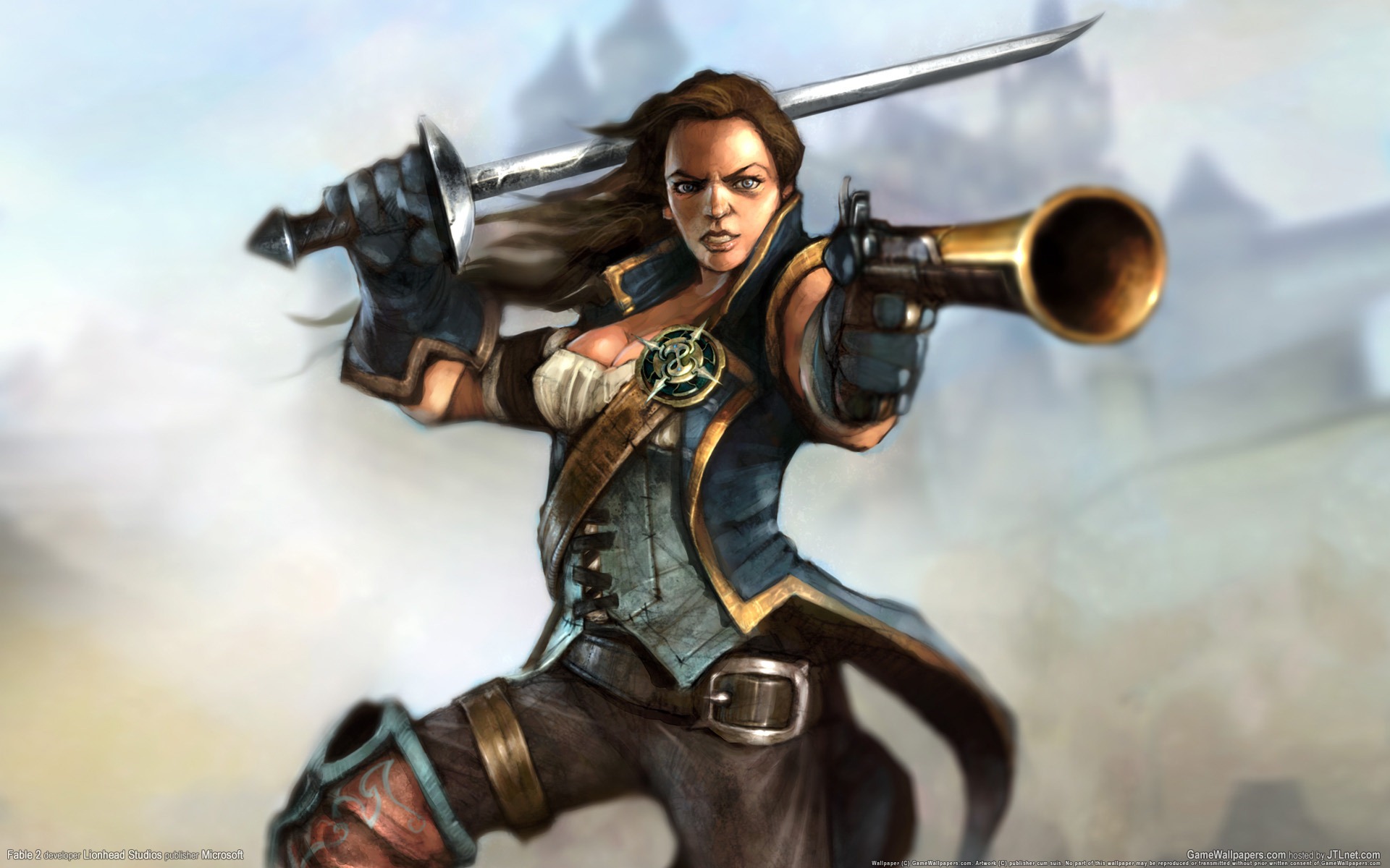 Fable 2 Girl Charaxter - 1920x1200 Wallpaper - teahub.io