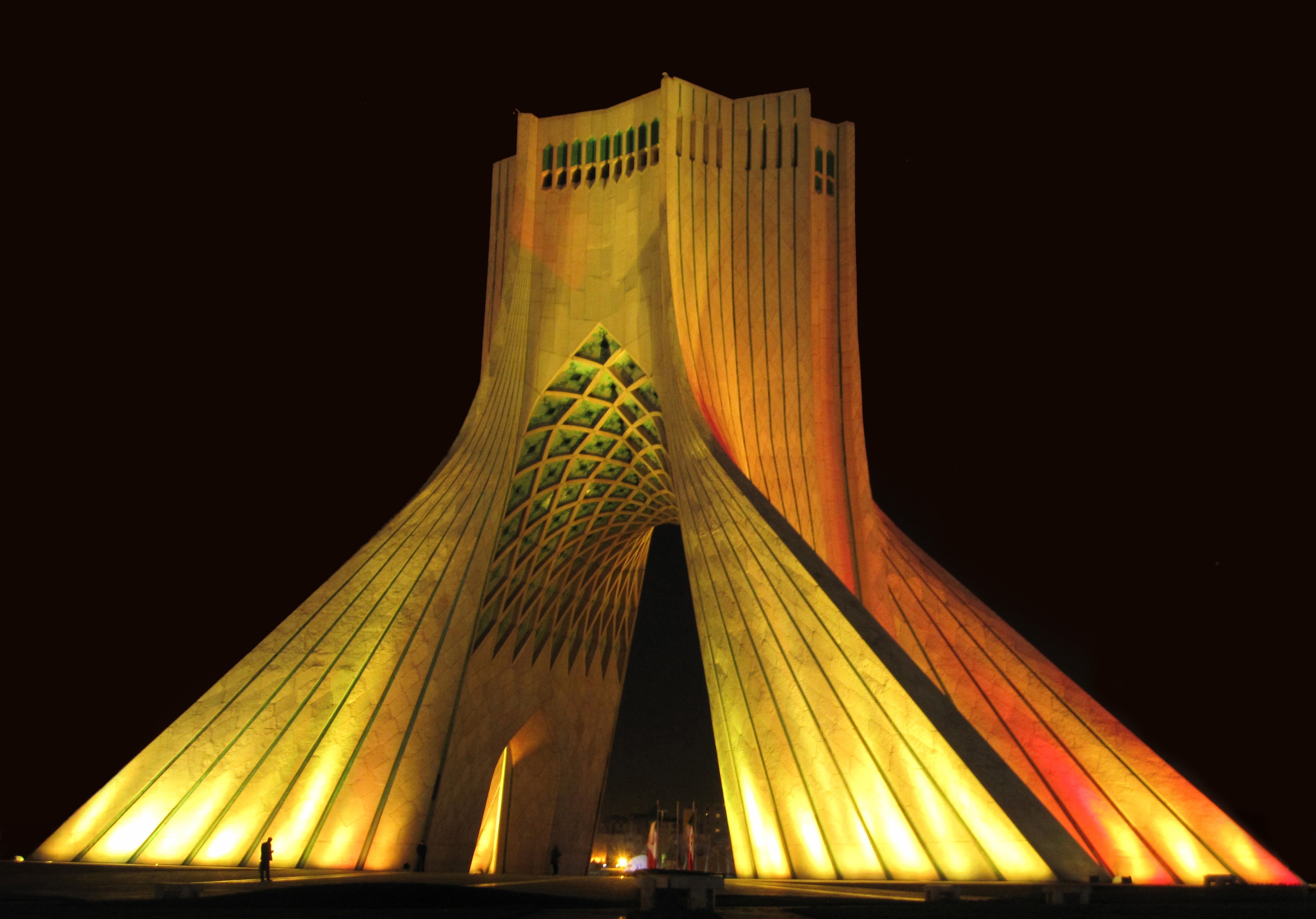 Azadi Square In Tehran, Iran - Azadi Tower - 3797x2652 Wallpaper ...