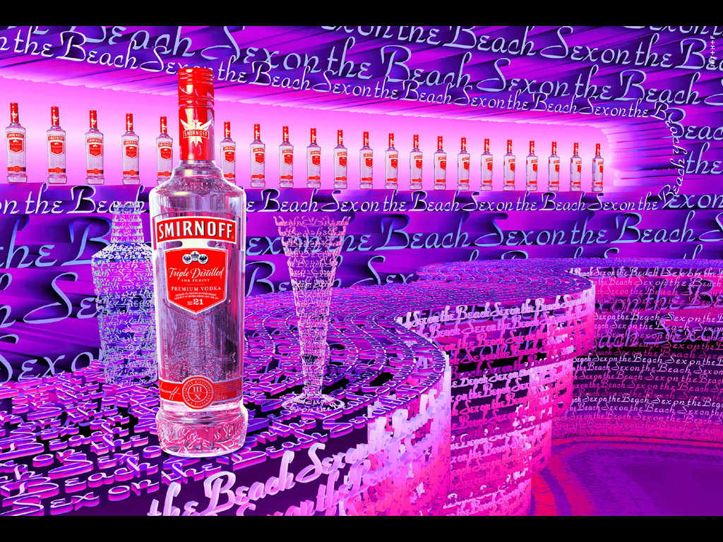Smirnoff Sex On The Beach 1024x768 Wallpaper