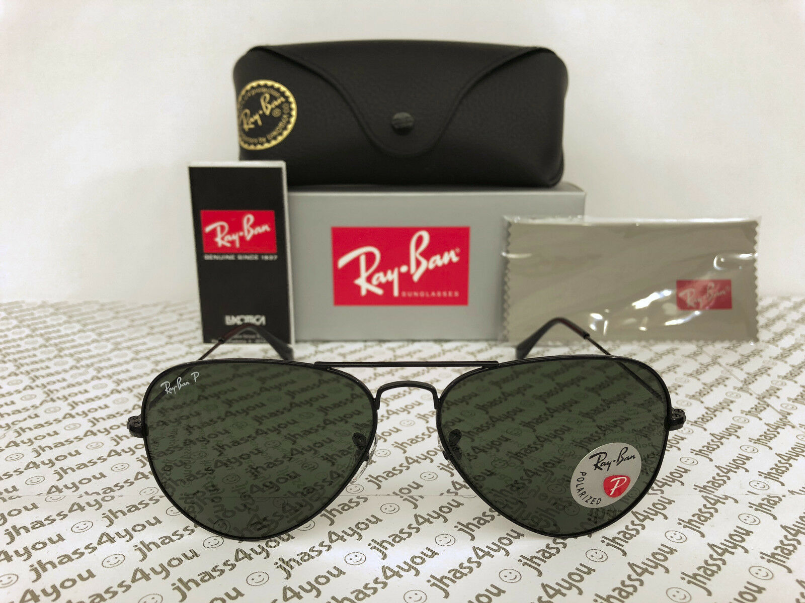 Download Ray Ban Double Bridge Black Polarized - Teahub.io