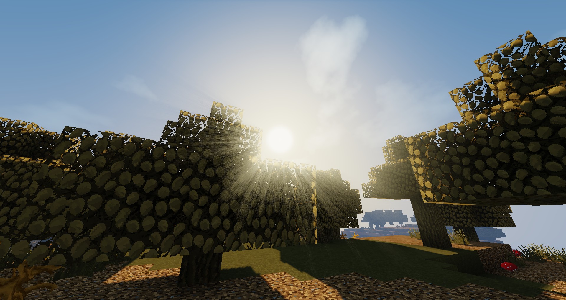 Minecraft Shader Background Hd - 1920x1017 Wallpaper - teahub.io
