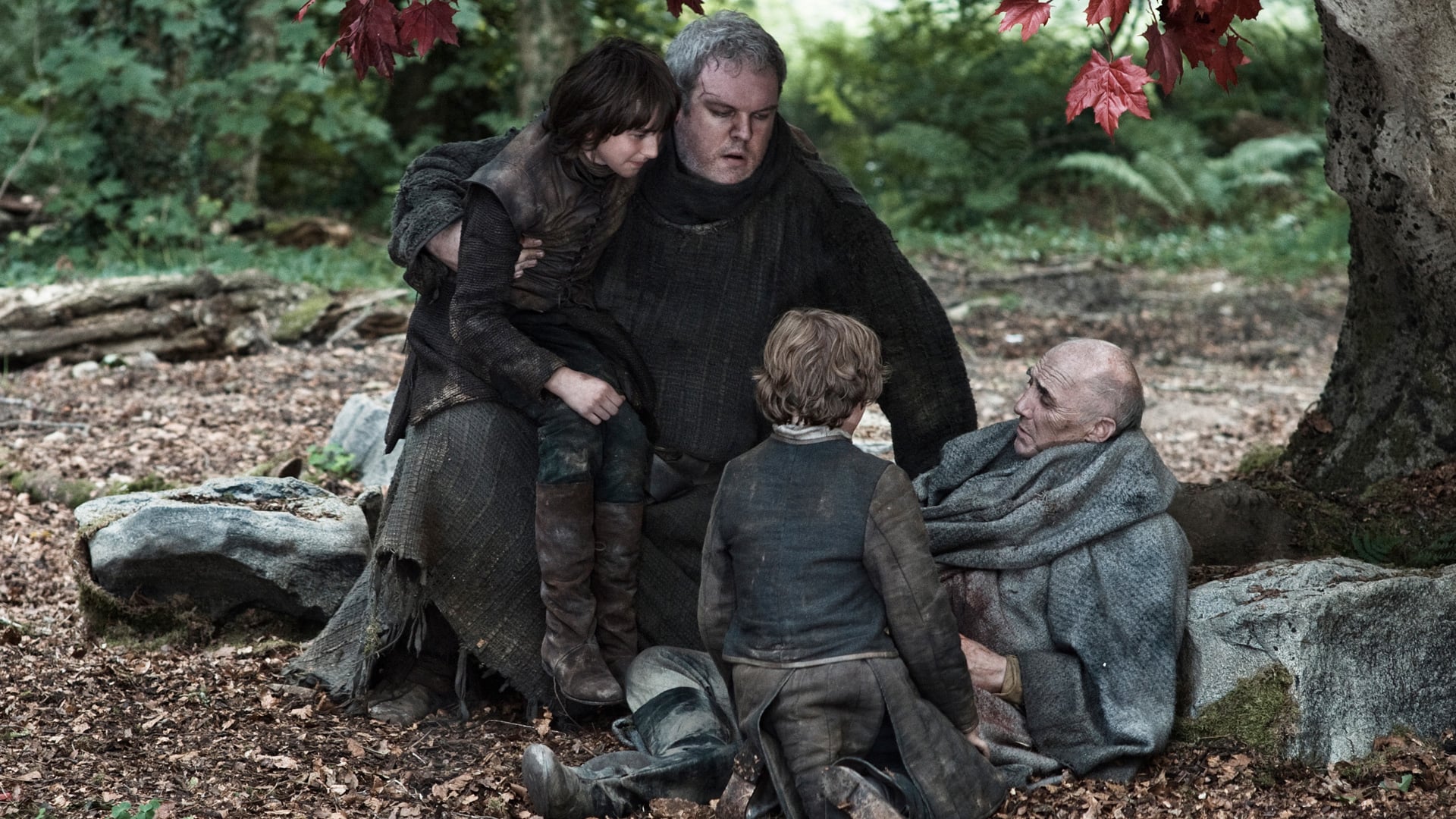Bran Rickon Hodor And Osha - 1920x1080 Wallpaper - teahub.io