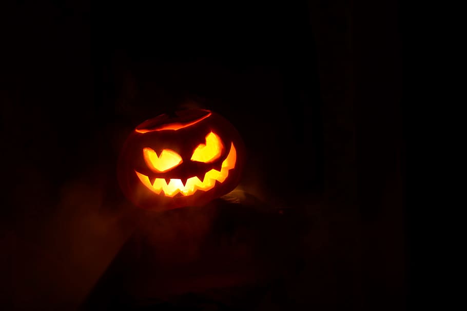 Jack-o'-lantern - 910x607 Wallpaper - teahub.io