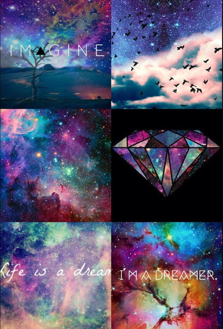 Galaxy Collage - 750x1105 Wallpaper - teahub.io