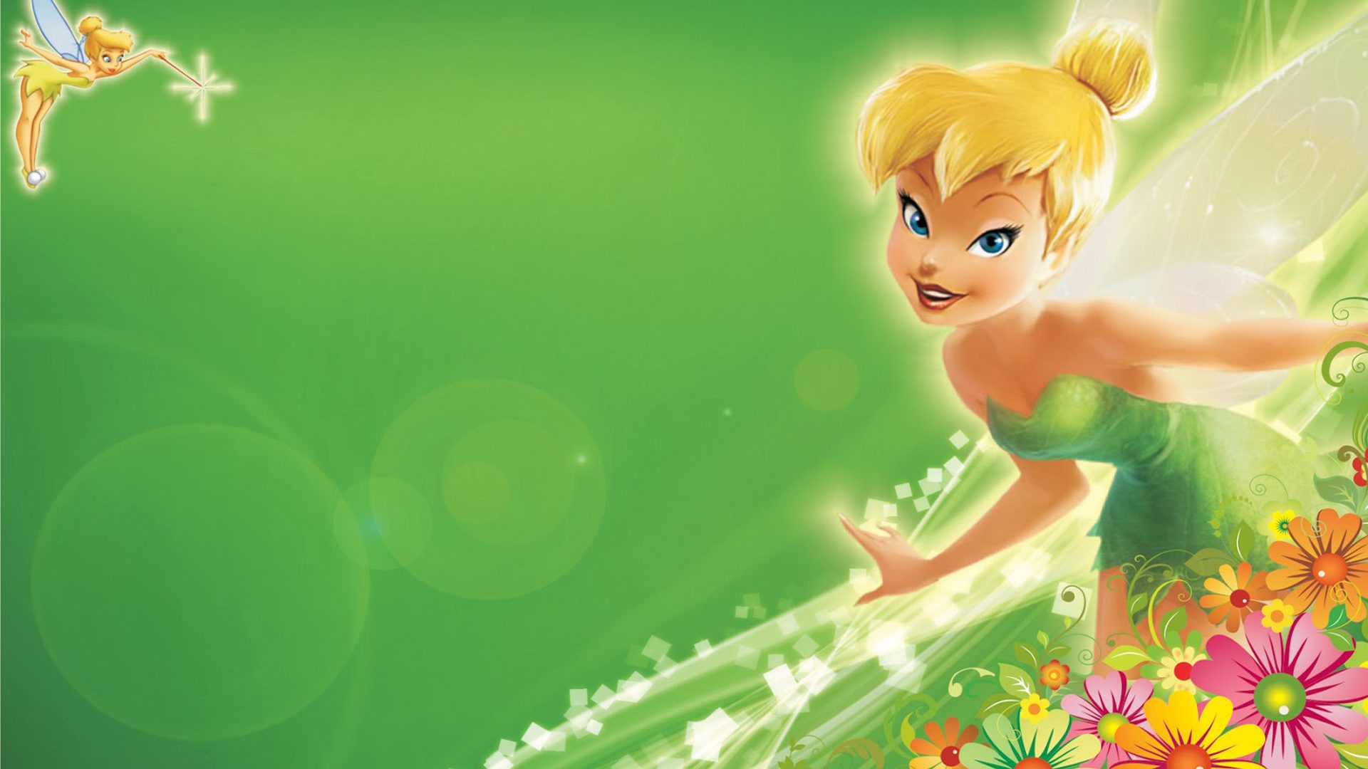 Tinkerbell Party Invitations Background - 1920x1080 Wallpaper - teahub.io