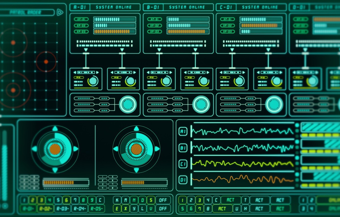 Photo Wallpaper Background, Monitor, Art, Render, Screen, - Sci Fi ...