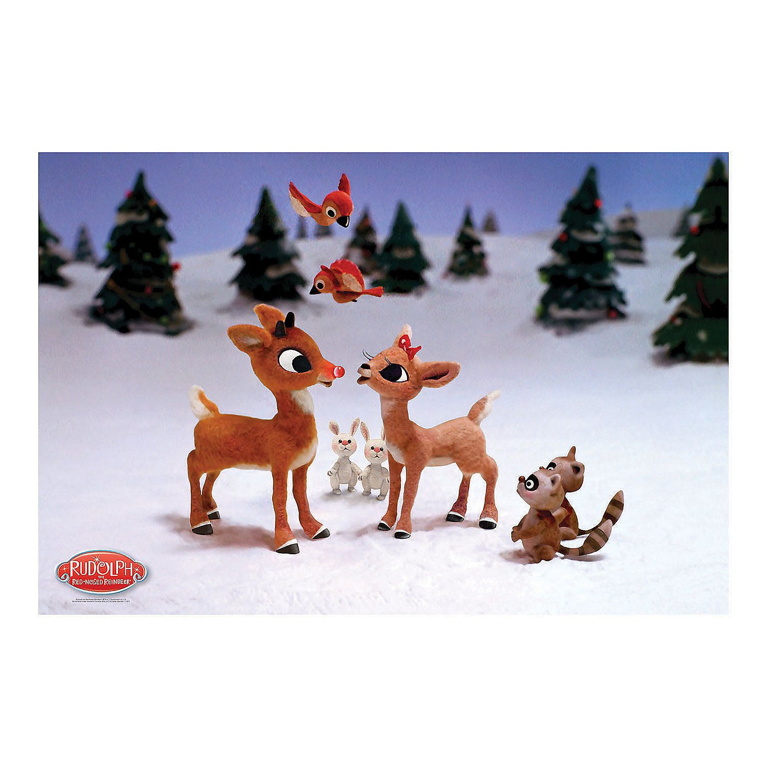 Rudolph The Red Nosed Reindeer Christmas - 1500x1500 Wallpaper - teahub.io